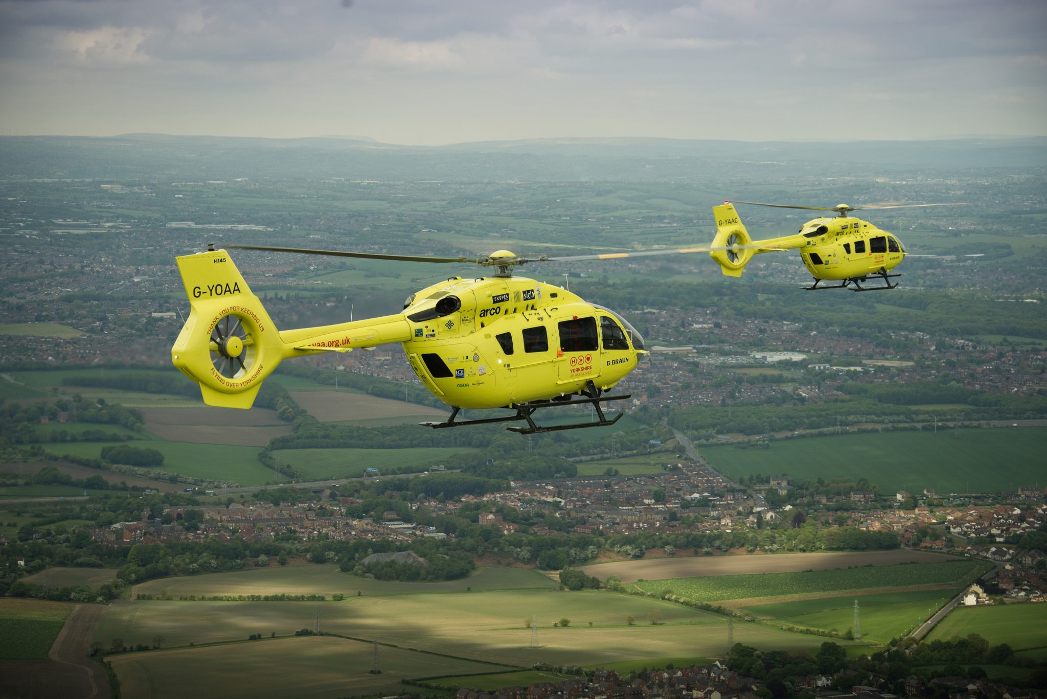 Yorkshire Air Ambulance Named Yorkshire Housing's Charity Of The Year ...