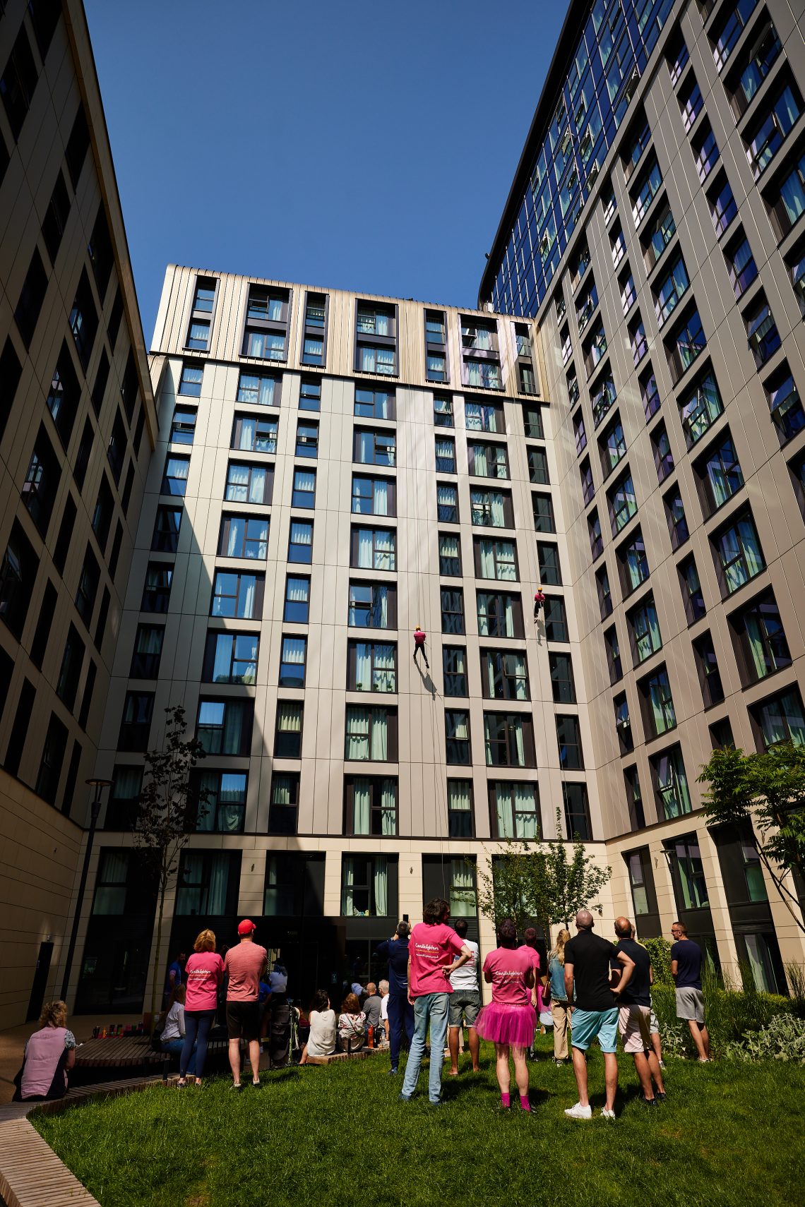 Caddick Group Raises Over £20k For Charity With Abseil Down New York ...