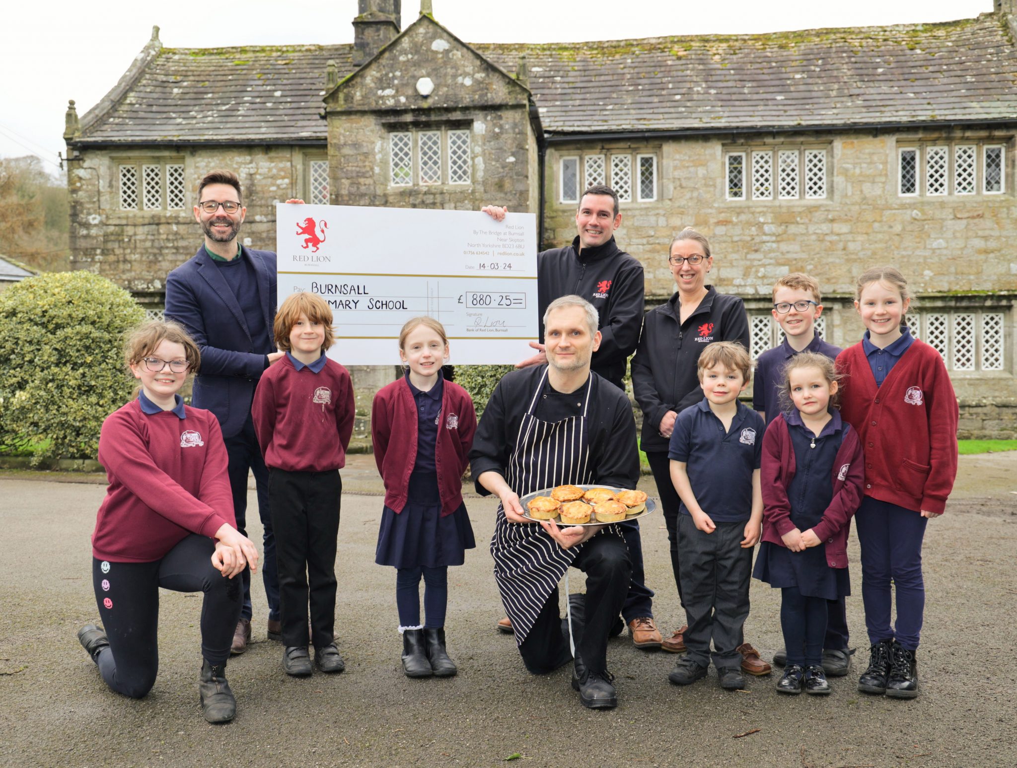The Red Lion Teams Up With Burnsall Primary School To Support Education ...