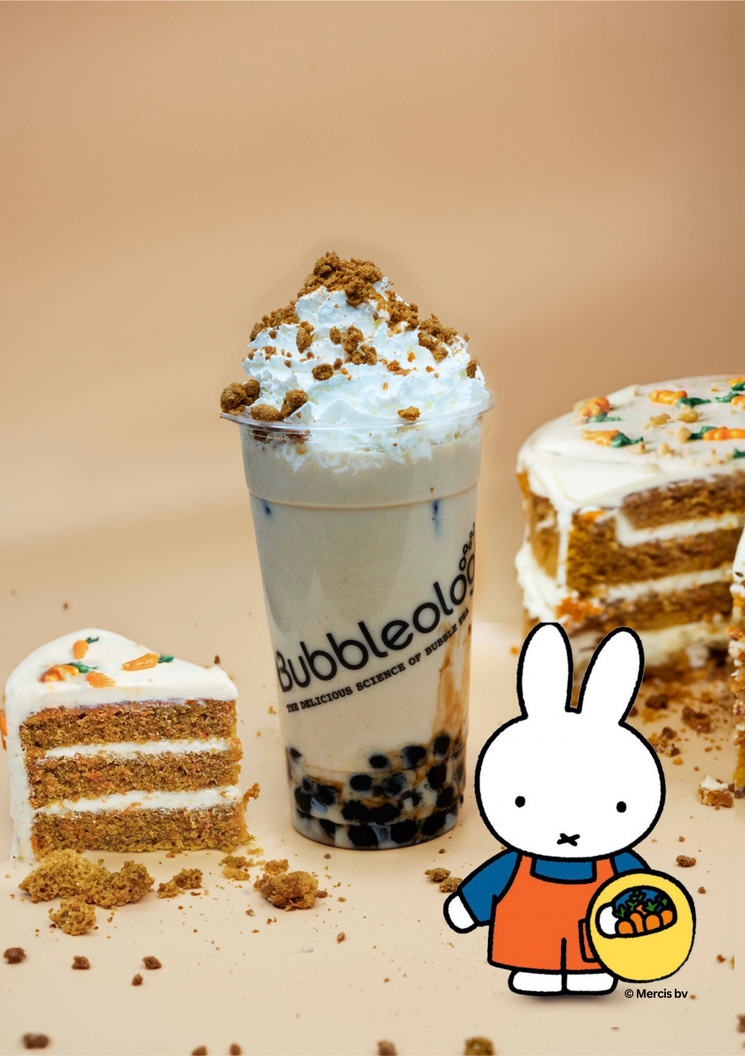 Miffy Teams Up With Bubbleology For A Limited-Edition Carrot Cake Milk Tea - The Yorkshire Press