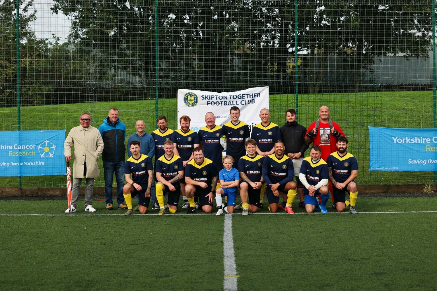 Skipton Together FC Teams Up With Sue Ryder Manorlands Hospice For ...